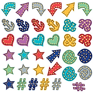 Teacher Created Resources Marquee Mini Accents (5888)