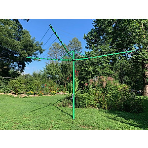 Breeze Dryer Large Rotary Hoist Clothesline with Folding Head