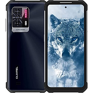 Rugged Smartphone Unlocked OUKITEL WP17 (Latest), 8300mAh Battery Cell Phones, Night Vision Camera with 64 MP Rear Camera, Android 11 with 8GB RAM + 128GB ROM, 6.78“FHD+ Display Mobile Phone