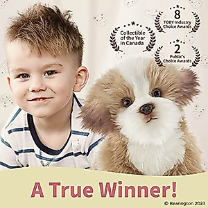 Bearington Murphy Plush Maltipoo, Dog Stuffed Animal, 13 Inch