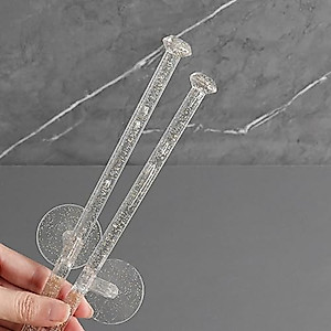 Ralondbey Convenient Suction Cup Towel Practical Storage Holder Rack Easy to Install Towel for Bathroom and Kitchen