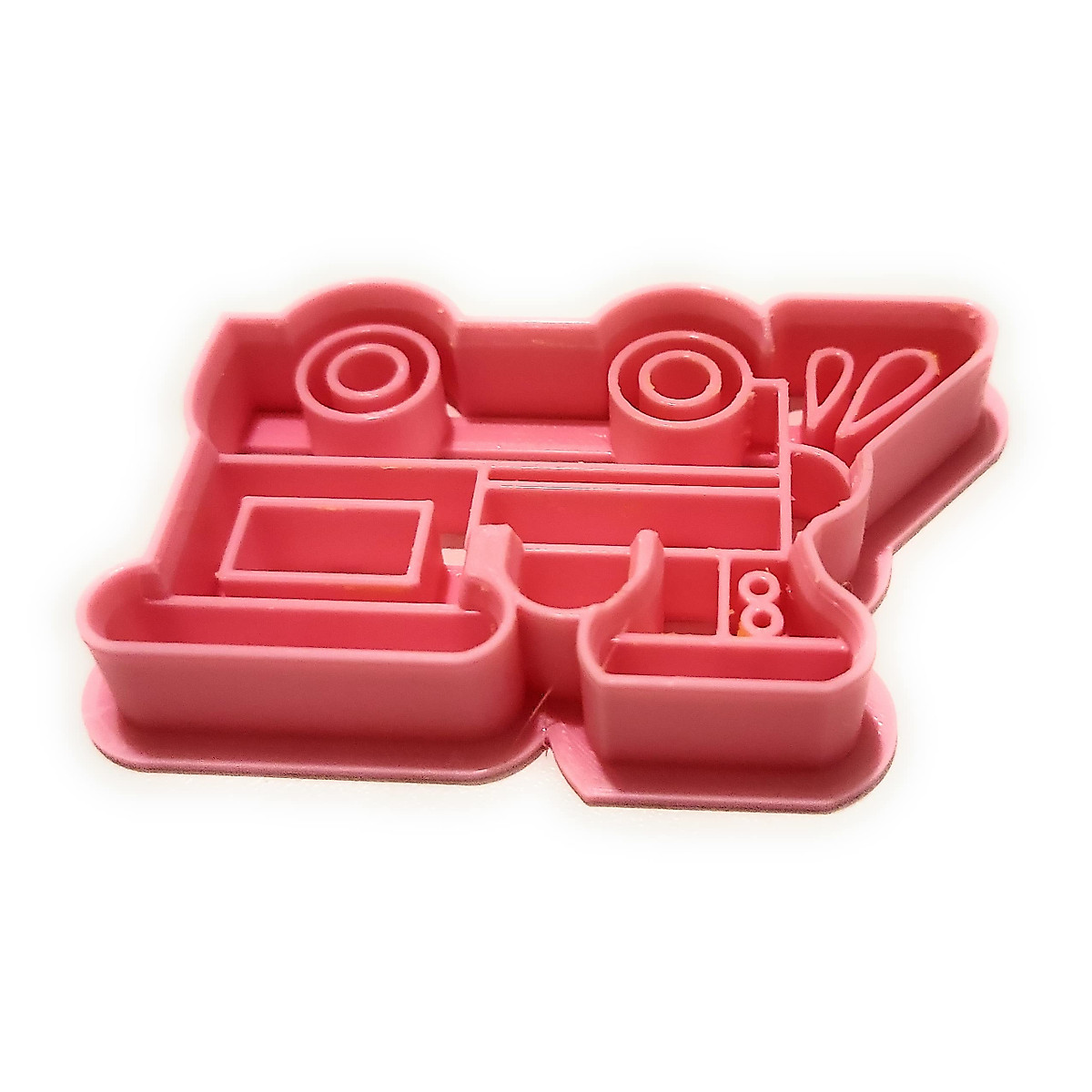 T3D Cookie Cutters Train Cookie Cutter, Suitable for Cakes Biscuit and Fondant Cookie Mold for Homemade Treats