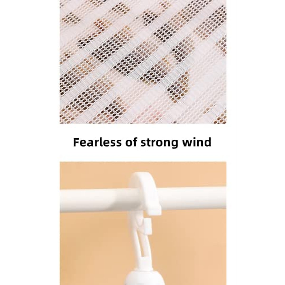 ENVEED 2pc Drying Rack 1-3 Layers Folding Fish Mesh, Non-Toxic Polyester Fiber Netting, Hanging Drying Fish Net, for Shrimp Fish Fruit Vegetables Herb, with Zipper (3 Layers 40 * 60cm)