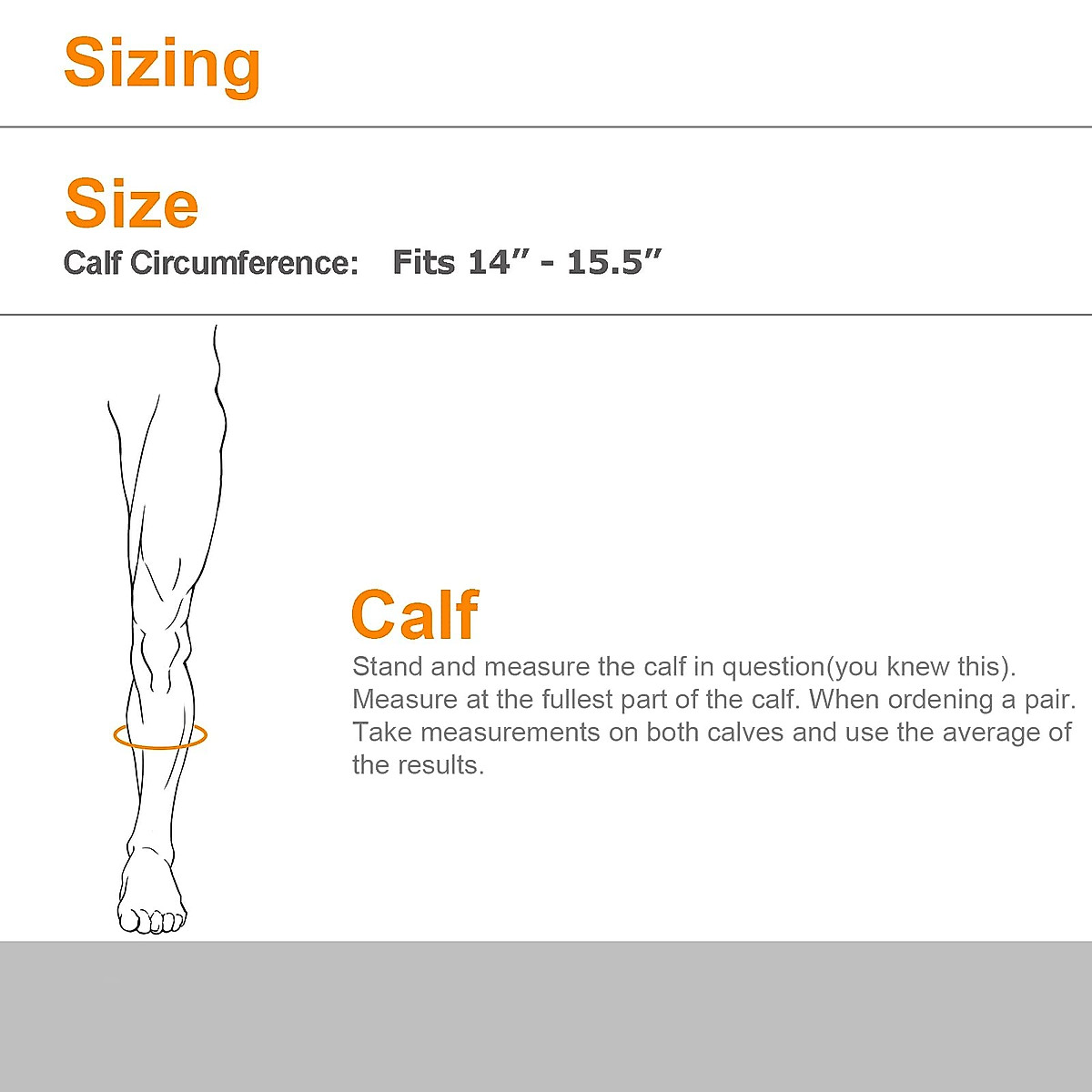 Cosmos 1 Pair Neoprene Calf Compression Sleeve Leg Compression Calf Sleeve for Running, Cycling, Travelling, Improve Circulation and Recovery