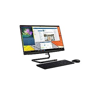 Lenovo IdeaCentre A340 multitouch All in one Desktop: 23.8", i3-8100T, 12GB DDR4 RAM, 256GB SSD, DVD-RW Burner, Win 10 Home