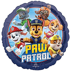 Paw Pups on Patrol Party Supplies 4th Birthday Balloon Bouquet Decorations