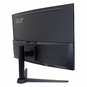 Acer Nitro 31.5" FHD 1920 x 1080 1500R Curved PC Gaming Monitor | AMD FreeSync | 75Hz Refresh | 1ms VRB | VESA Mountable | Height, Tilt, Swivel Adjustable | 1 x HDMI 1.4 Port & VGA | XZ320QR bih,Black