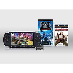 PlayStation Portable Limited Edition Rock Band Unplugged Entertainment Pack - Piano Black