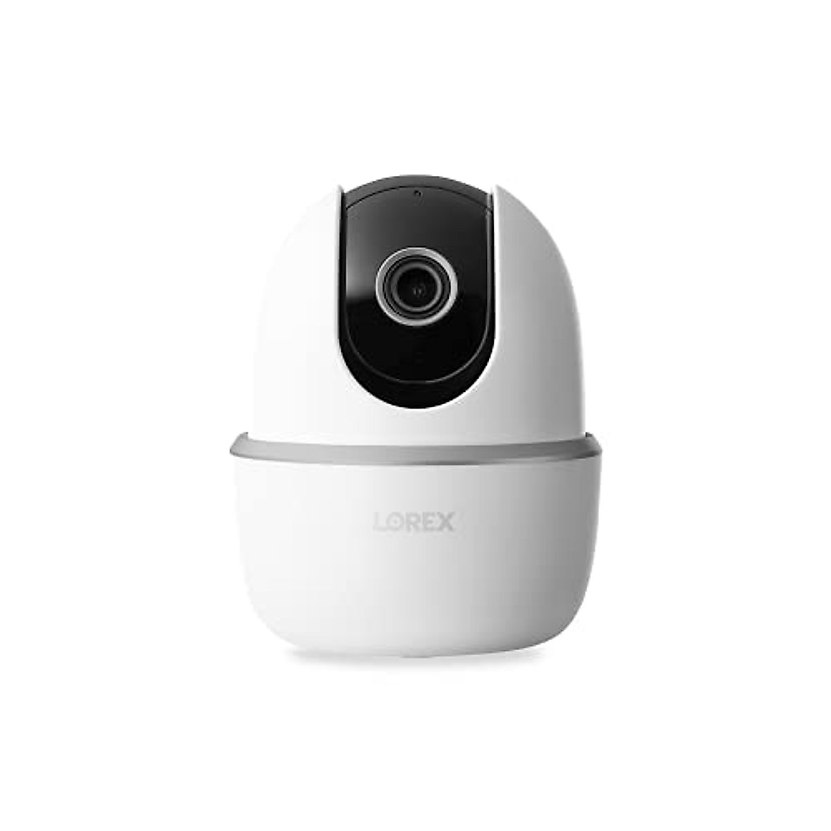 Lorex Pan & Tilt Indoor Security Camera, Wireless 2K WiFi Camera with Person Detection, Two-Way Talk and Smart Home Compatibility, 16GB MicroSD, 1 Camera