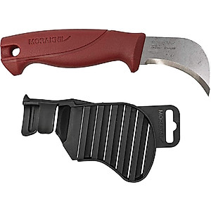 Morakniv Craftsmen Roofing Knife with Stainless Steel Blade and Plastic Sheath, 2.6-Inch