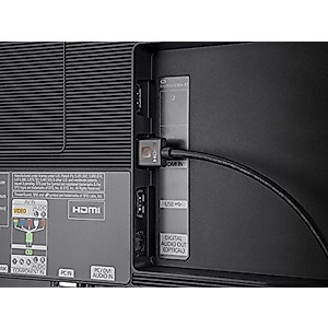 Monoprice 113578 Ultra Slim Series High Speed HDMI Cable, 1.5-Feet, Black