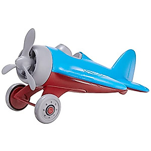 Green Toys Airplane Blue - Seaplane Yellow Bundle