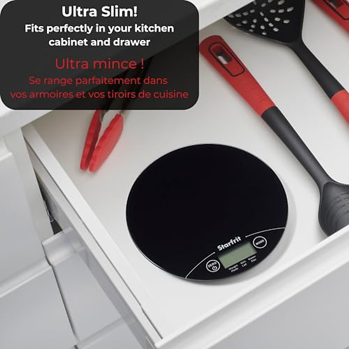 Starfrit COUN Electronic Kitchen Scale, One Size, Black