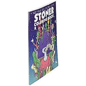 Stoner Coloring Book: A Trippy Psychedelic Stoner Coloring Book For Adults