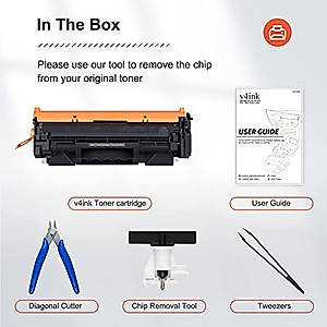 v4ink [Need OEM Chip] Compatible Toner Cartridge Replacement for HP 134A W1340A 2-Pack Black 134X for use in HP M209dw M209dwe MFP M234dw M234dwe M234sdw M234sdwe M209 M234 Printer Improved Version