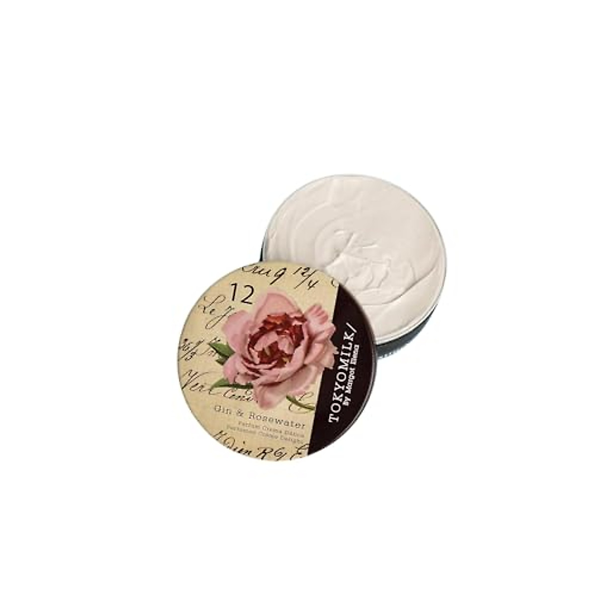 TokyoMilk Honey & The Moon Parfum Crema, 2.5 oz Honey, Sugared Violet, Jasmine & Sandalwood Women's Fragrance, Perfume for Women, Perfumed Body Lotion, Women’s Perfume