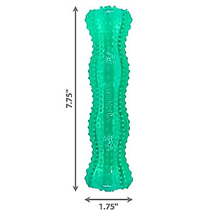KONG - Squeezz Dental Stick - Unique Flexible Texture, Teeth and Gum Cleaning Dog Toy - for Medium/Large Dogs