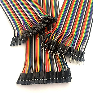4pcs L298N Controller Board Module Dual H-Bridge 3pcs Dupont Connector Cables for Arduino Smart Car Power UNO MEGA R3 Mega2560 Motor Driver Stepper DC Motor