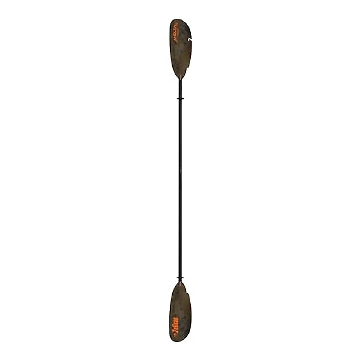 Pelican Poseidon Angler Fishing Lightweight Kayak Paddle - Built-in Retrieval Hooks - Fiberglass Reinforced (Baltic Brown, 98.5 in)