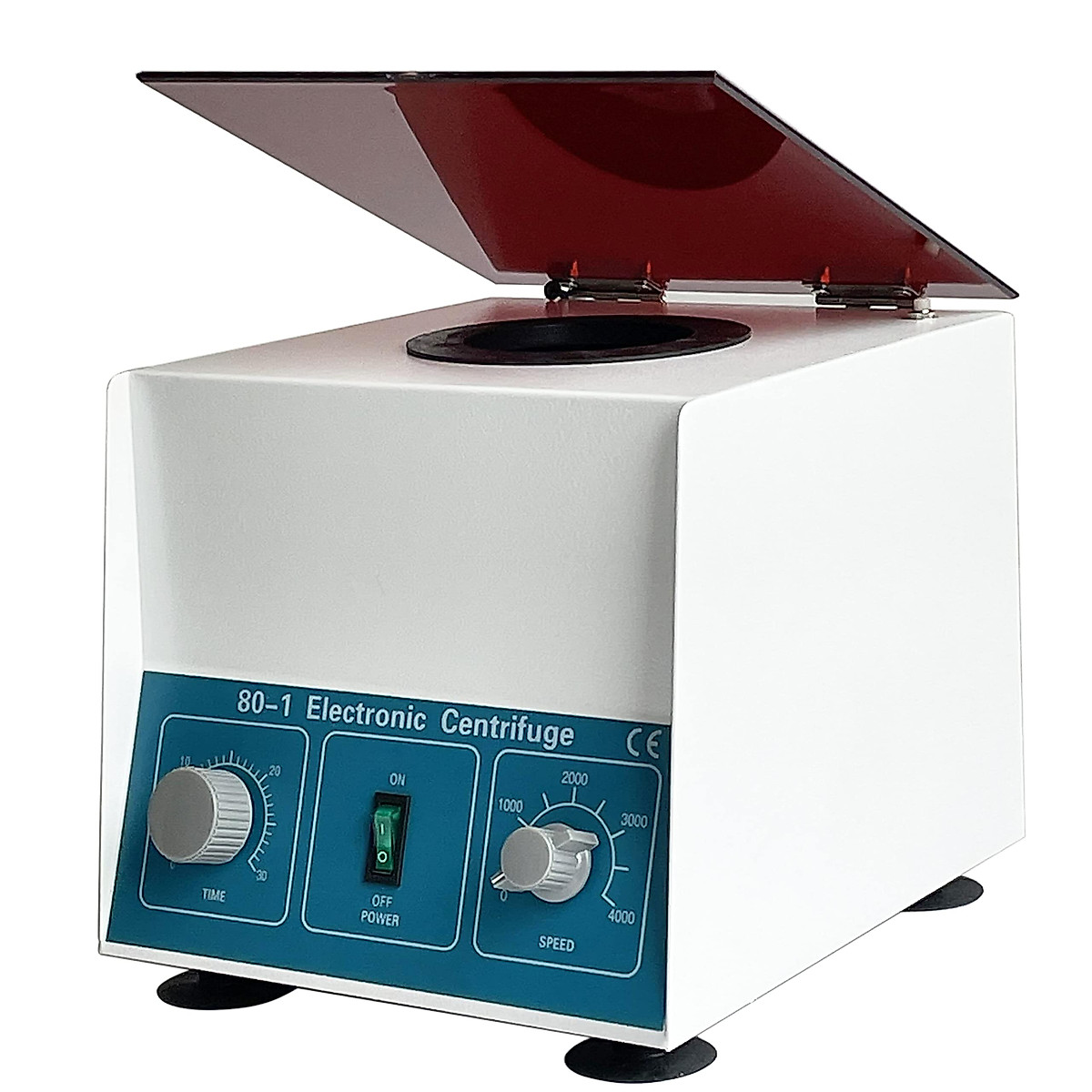 HFS (R) Desktop Electric Centrifuge Lab (Timer 0-30min) Speed: 0-4000 RPM, Cap:20ml X 6 Tube (80-1) 110v/60hz