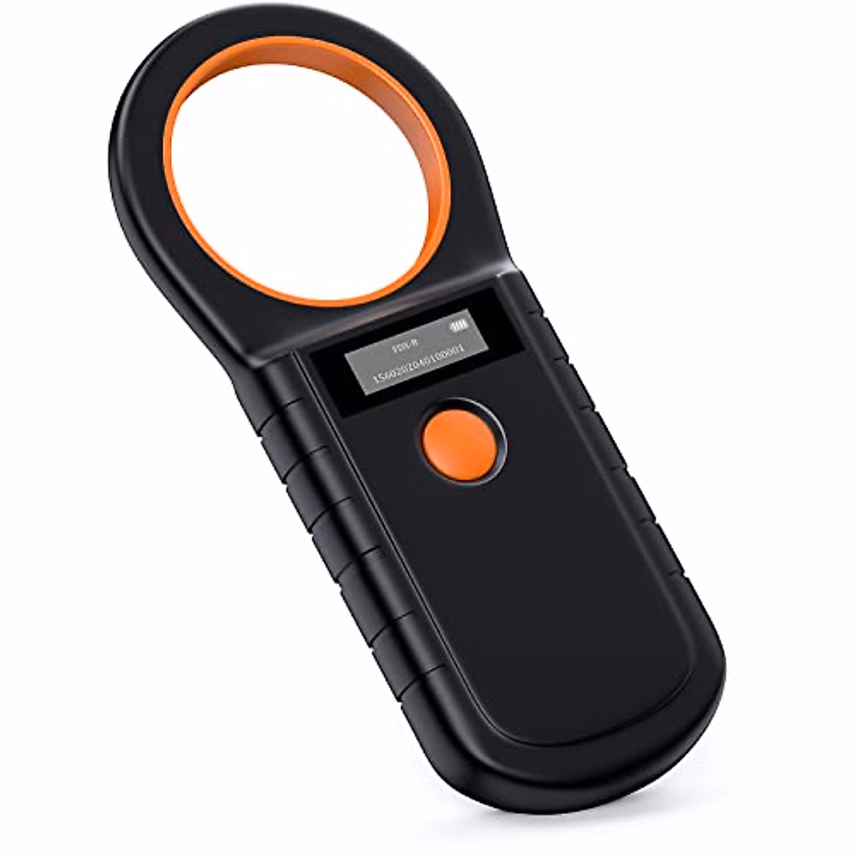 Alacrity Microchip Scanner Animal Chip ID Reader Scanner Bluetooth Pet Wireless RFID EMID Animal ID Tag Handheld Scanner Animal Tag Reader EMID FDX-B(ISO11784/11785) and ID64 RFID