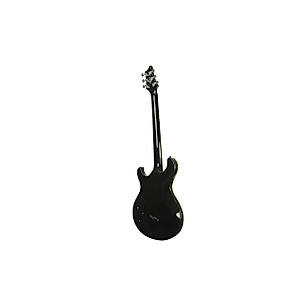 IYV 6 String IP-350 TBK PRS Solid-Body Electric Guitar, Trans Black