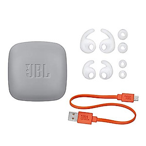 JBL Reflect Contour 2.0 - In-Ear Wireless Sport Headphone with 3-Button Mic/Remote - White