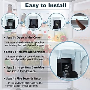 2 Pack 7042798, 7007067 Air Purification Cartridge Replacement Compatible with Sub-Zero Refrigerator Replace for 7042798, 7007067 Air Filter