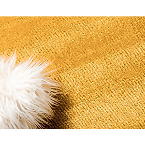 Rugs.com Soho Collection Rug – 10' x 13' Gold Low Rug Perfect for Living Rooms, Large Dining Rooms, Open Floorplans