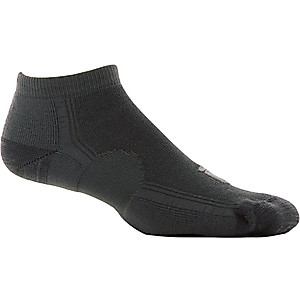 Pree Premium Technical Low-Cut Running Socks for Adults (2-pack), White, Medium