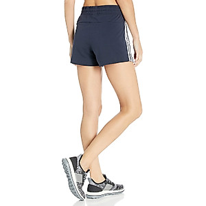 adidas Women's Essentials 3s Short, Legend Ink/White, 2XS