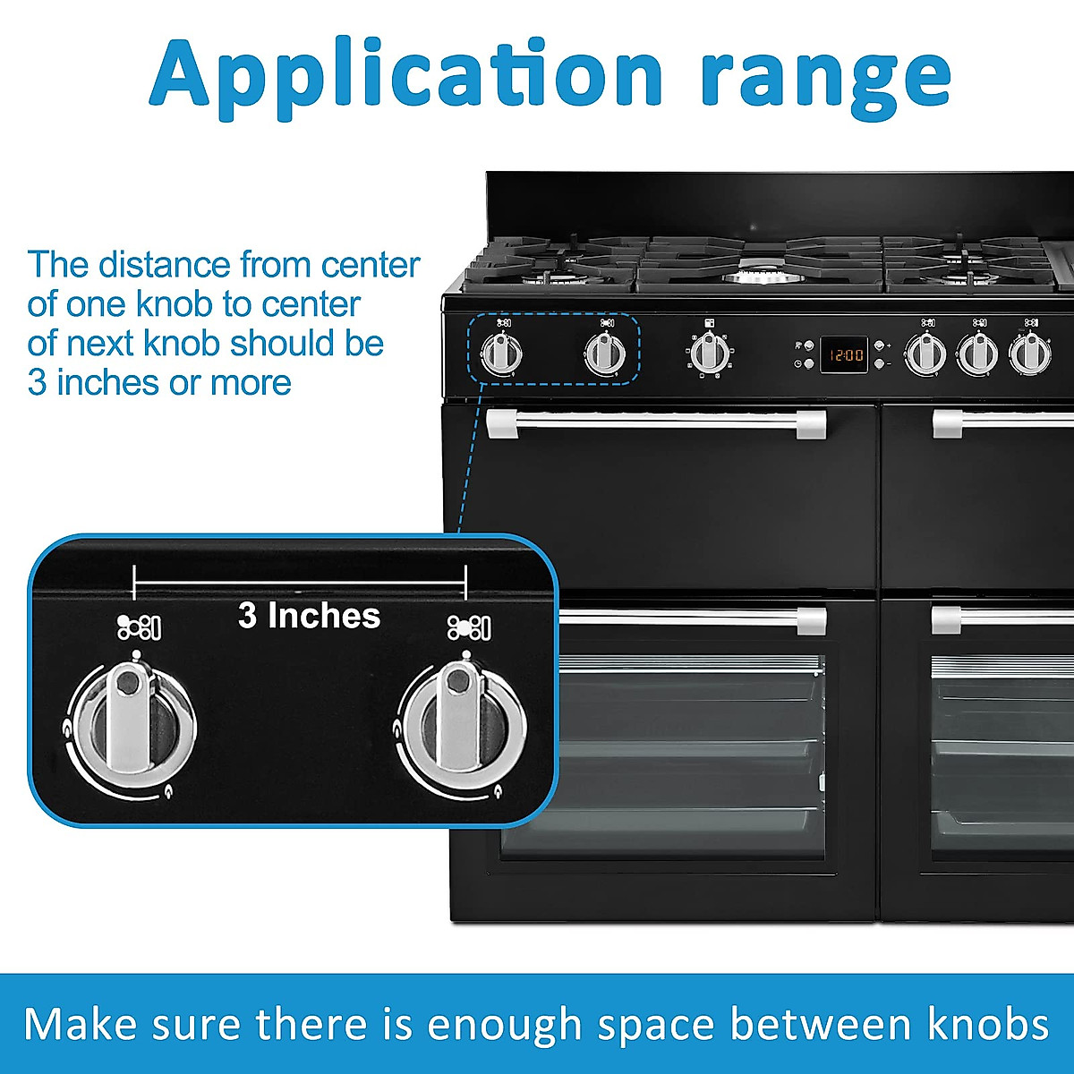 Baby Proofing Pack Kit - 38 Pcs Outlet Covers and 5 Pack Stove Knob Covers for Child Safety