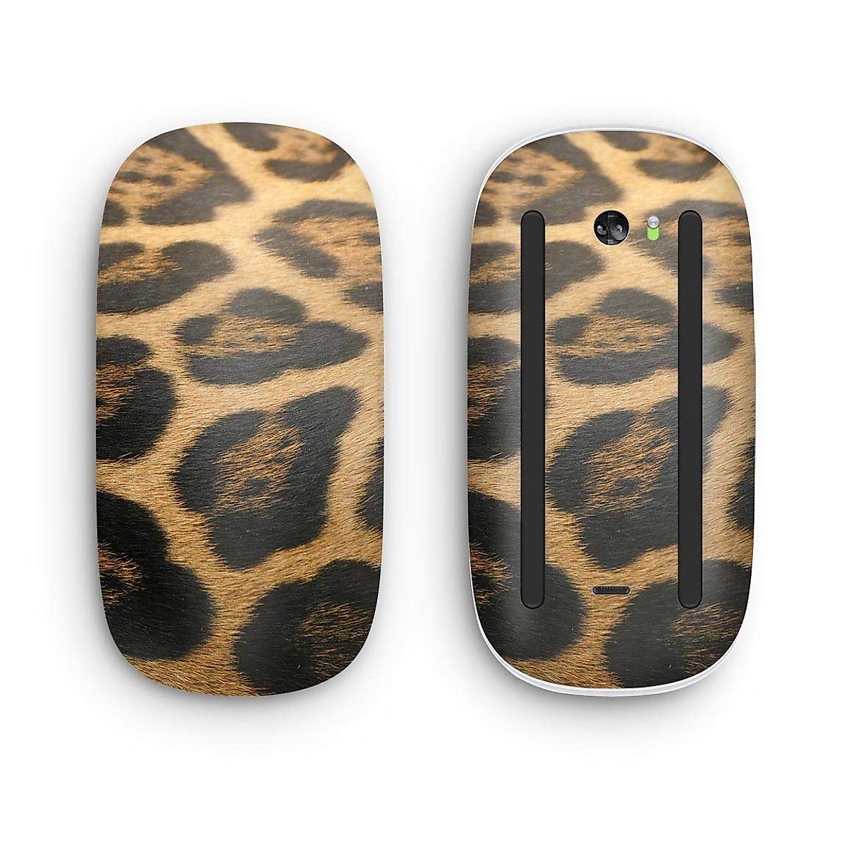 Design Skinz Real Thin Vector Leopard Print Vinyl Decal Compatible with The Apple Magic Mouse 2 (Wireless, Rechargable) with Multi-Touch Surface