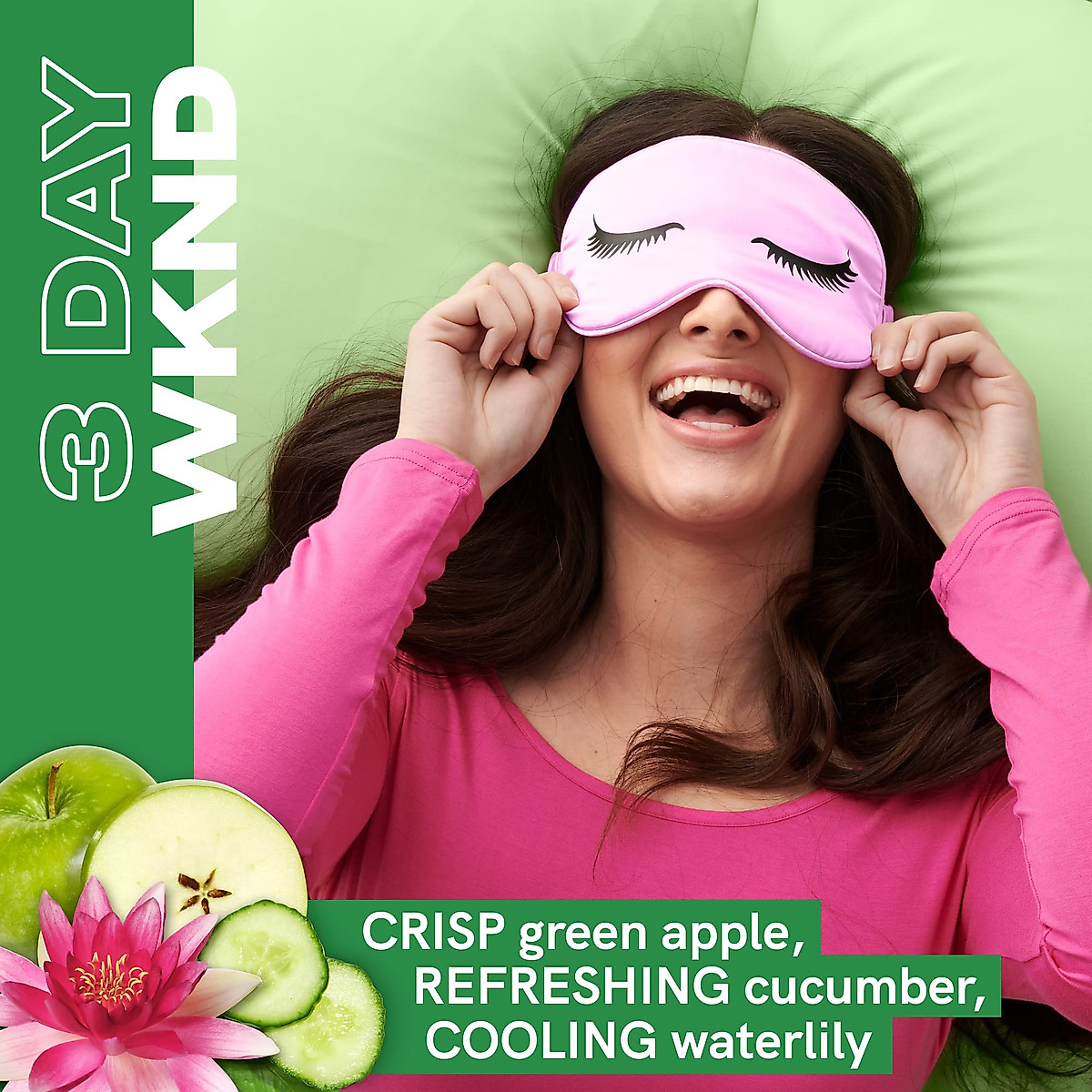 Friday Collective 3 Day Wknd Candle, Fruity Scented, Made with Essential Oils, 3 Wicks, 13.5 oz