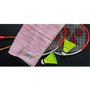 MUSH 600 GSM Hand Towel Set of 2- Pink | 100% Bamboo |Ultra Soft, Absorbent & Quick Dry Towel for Gym, Pool, Travel, Spa and Yoga | 29.5 x 14 Inches