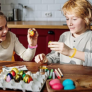 12 Wholesale Rubber Bracelets Silicone Bracelets Solid Color Silicone Wristbands Colored Rubber Stretch Bracelets Silicone Bracelets for Women Men Teen Gifts (12 Color Mixed)