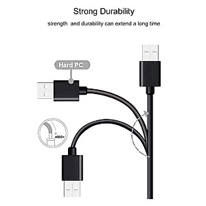 5Ft Replacement Charger Cord Cable Fit for Bose SoundSport QuietComFfort 35 QC35 II QC25 Headphones AC Micro USB Power Adapter Supply