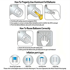 Orgnafey Mylar Metallic Gold Flat Square Foil Balloons Wall Tunnel Background Double Sided Chrome Gold&Silver Balloon Arch Garland Kit For Birthday Graduation Anniversary Party Backdrop Decorations