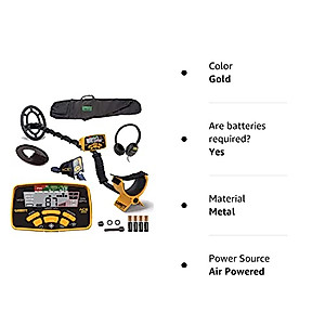 Garrett ACE 300 Metal Detector with Waterproof Search Coil and Carry Bag