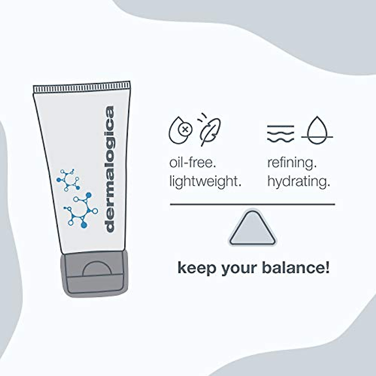 Dermalogica Active Moist - Oil-Free Lightweight Face Moisturizer - Helps Improve Skin Texture and Combat Surface Dehydration for Women and Men 3.4 Fl Oz
