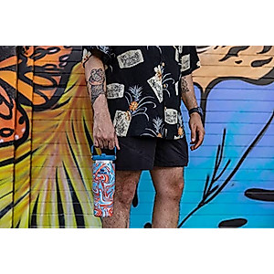 Stanley IceFlow™ Flip Straw Tumbler 30oz Pool Swirl