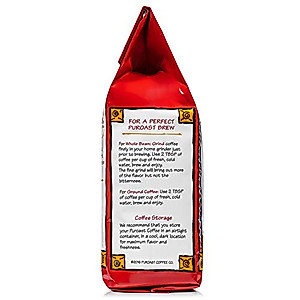 Puroast Low Acid Coffee Whole Bean | Vanilla Caramel Kahlua Whole Bean | Medium Roast | High Antioxidants & High pH |No Bitter Aftertaste | Reduced Heartburn & GERD | Suitable for Cold Brew - 12 oz