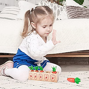 Wdmiya Busy Board Toys for Toddlers, Montessori Toys with 6 Led Light Switch for 1 Year Old, Wooden Piano Busy Board for Toddlers 1-3, Educational Activity Toys & Gifts for 1 2 3 Year Old (XLB)