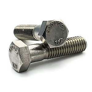 Hex Cap Screws 18-8 Stainless Steel - 5/16-18 x 2-3/4" PT Qty-25