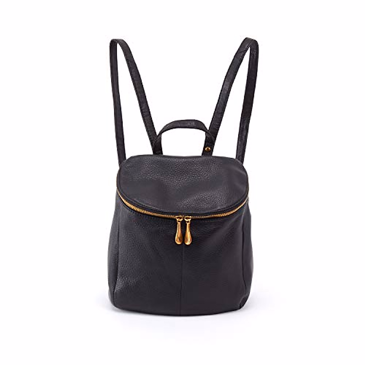 HOBO Women's Leather River Backpack Purse (Black)