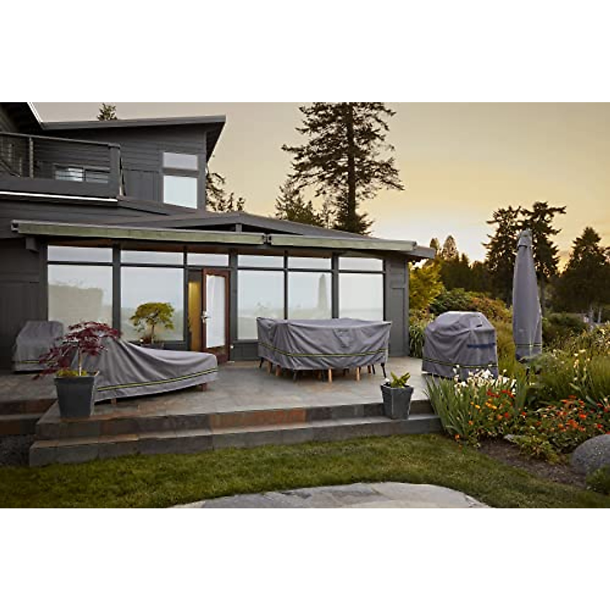 Duck Covers Classic Accessories Soteria Waterproof 87 Inch Patio Sofa Cover