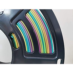 Stronghero3D PETG 3D Printer Filament 1.75mm Rainbow 1kg for Anet Creality Ender3 Prusa
