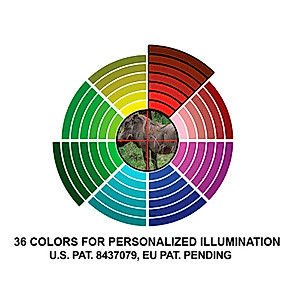 UTG 6-24X50 1" Hunter Scope, AO, 36-color Mil-dot, w/ Rings