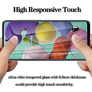 [2-Pack] for Samsung Galaxy S20 FE / A53 / A52 / A51 Privacy Screen Protector, Anti-Spy Tempered Glass Protector Film [Don’t Support Fingerprint Unlock], Case Friendly Easy Install Bubble Free Black