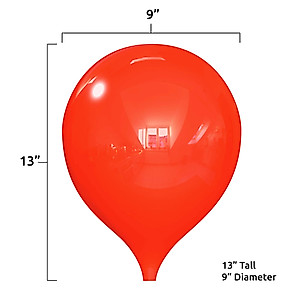 PermaShine - Reusable and Helium Free Single Balloon Kit - Permanent Plastic Indoor and Outdoor Balloons